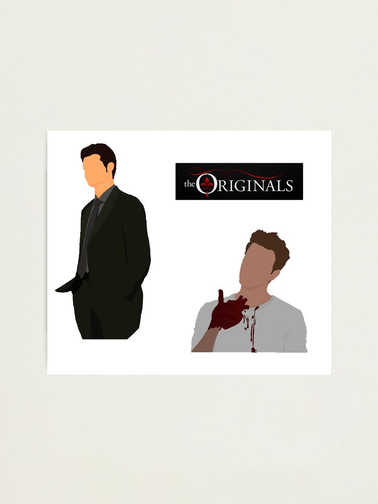 "Elijah and Kol Mikaelson Sticker Pack (The Originals)" Photographic ...