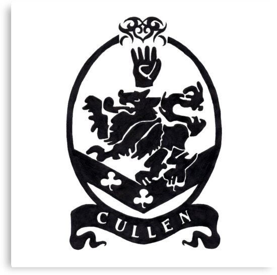 "CULLEN FAMILY CREST" Canvas Print by stardcst | Redbubble