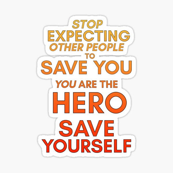 "HTTYD-Inspired "Save Yourself"" Sticker for Sale by mulberrydragon ...