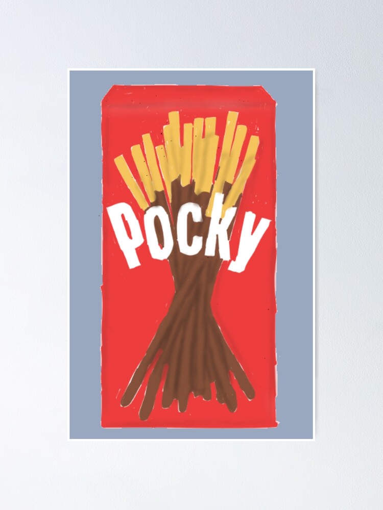 "Chocolate Pocky" Poster for Sale by vpittore | Redbubble