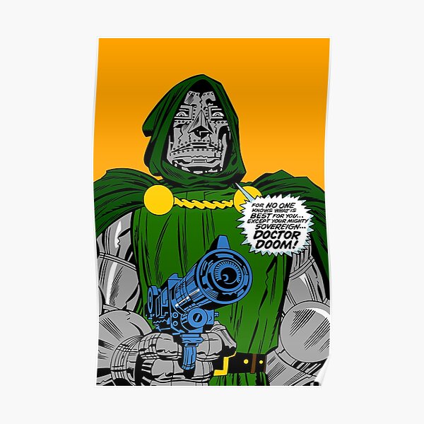Mf Doom Comic Posters | Redbubble