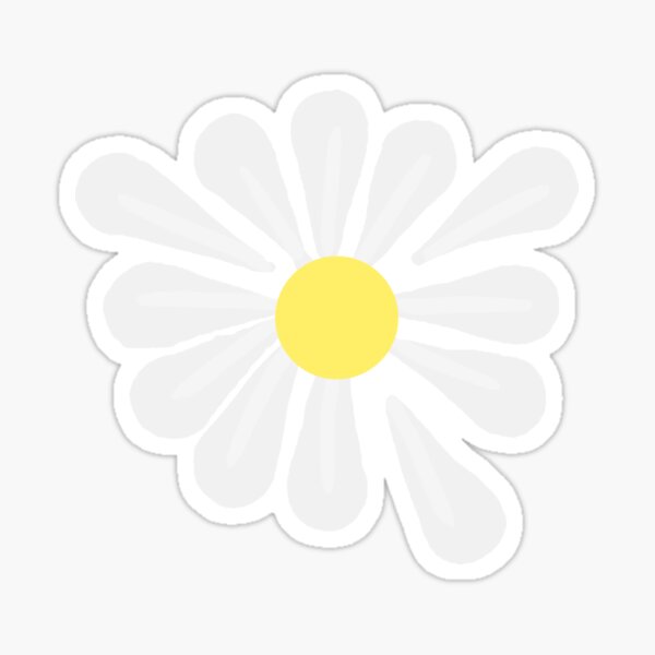 "Daisy Sticker" Sticker for Sale by tristanrae | Redbubble