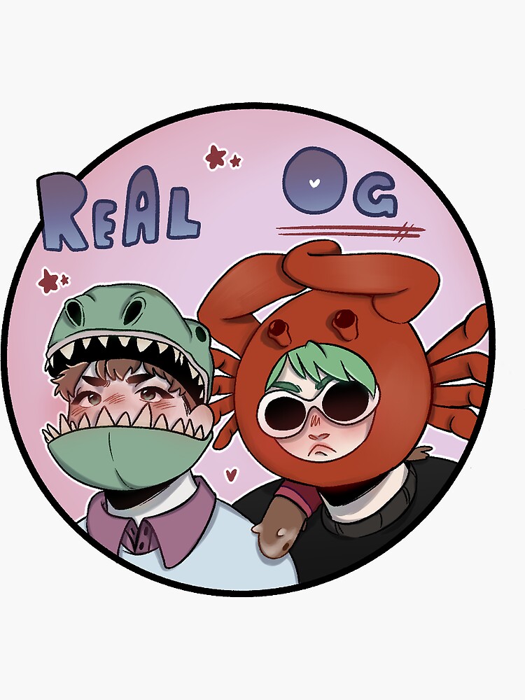 "Real OG" Sticker by PrinceGriff | Redbubble