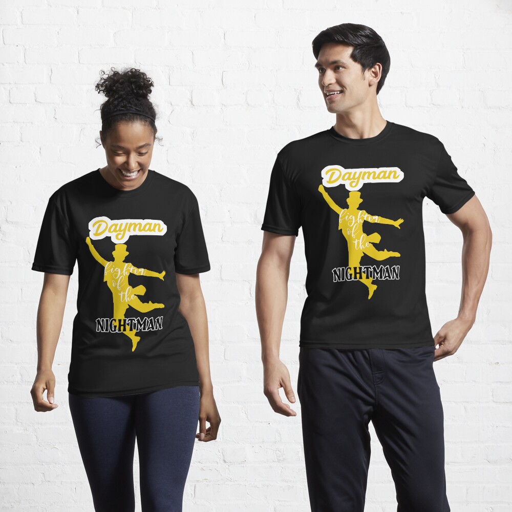 "Dayman, fighter of the Nightman" Sticker for Sale by Ash Foxglove ...