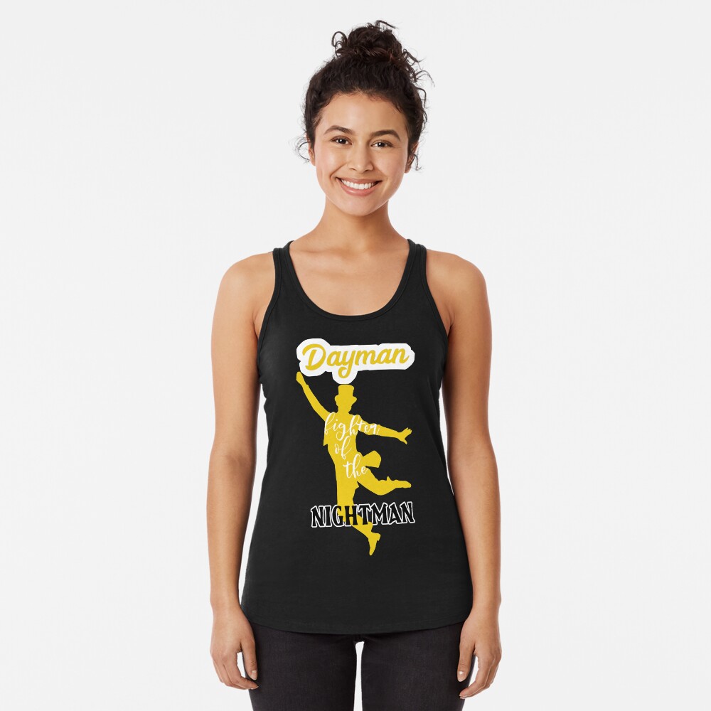 "Dayman, fighter of the Nightman" Sticker for Sale by Ash Foxglove ...