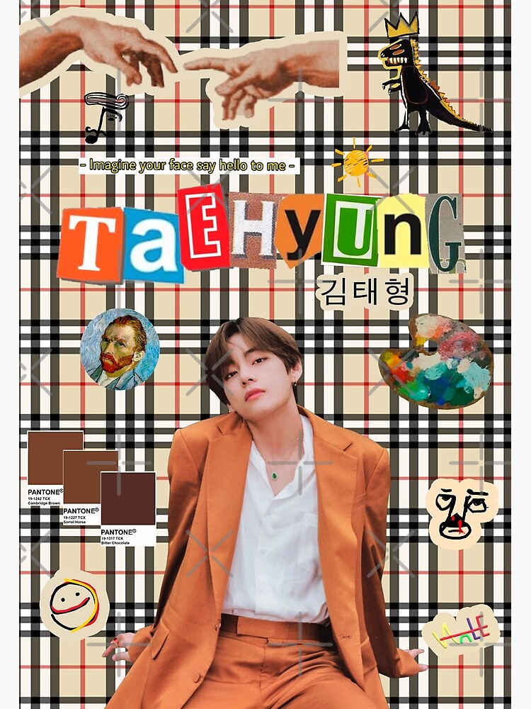 "taecore ♬" Poster by artiskoolot7 | Redbubble