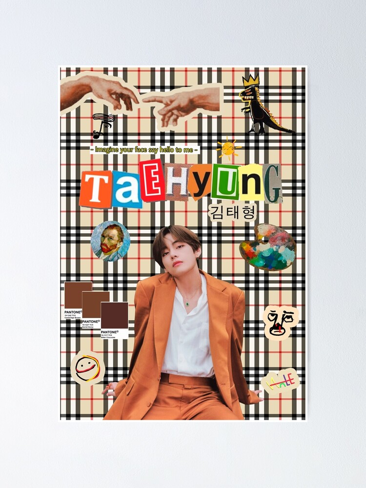"taecore ♬" Poster by artiskoolot7 | Redbubble