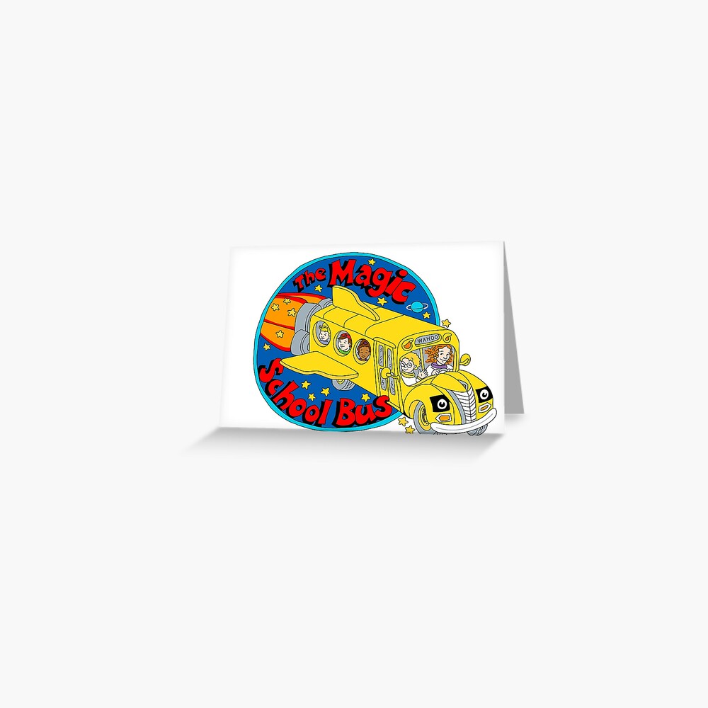 "Magic School Bus" Sticker for Sale by Sopita2002 | Redbubble