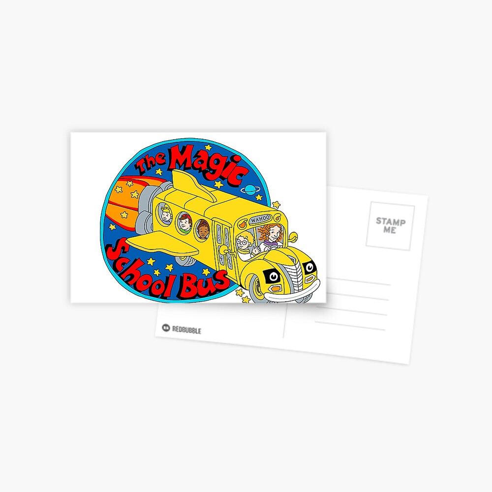 "Magic School Bus" Sticker for Sale by Sopita2002 | Redbubble