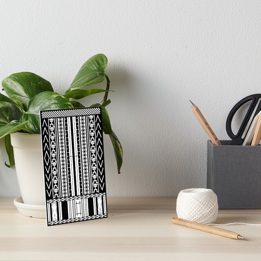 "Ifugao Weave black & white" Poster for Sale by JIJgalaxy | Redbubble
