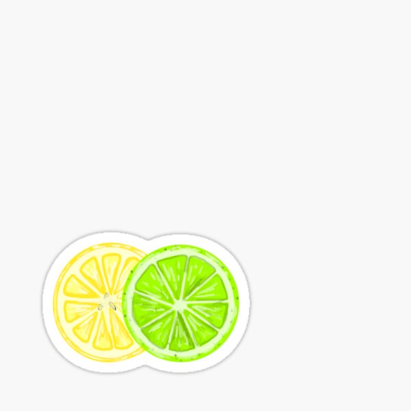 Lemon Lime Stickers | Redbubble