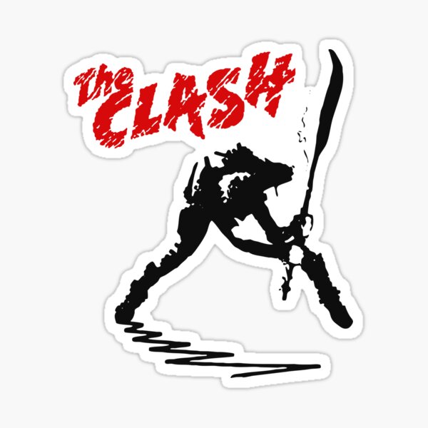 The Clash Stickers | Redbubble