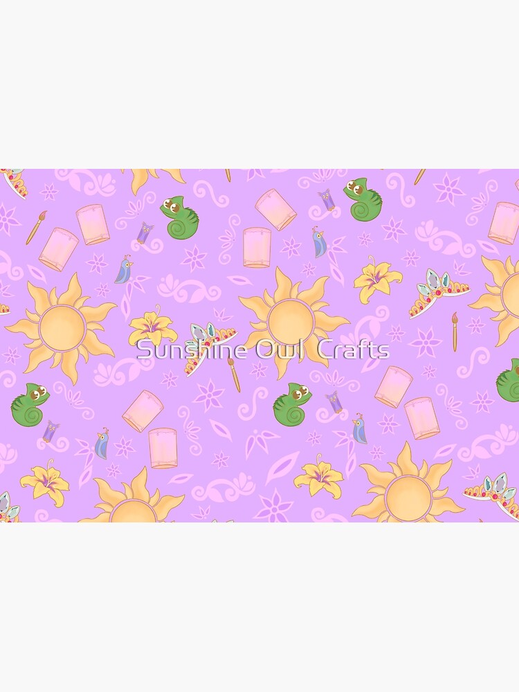 "Rapunzel Pattern " Journal for Sale by Sunshine Owl Crafts | Redbubble