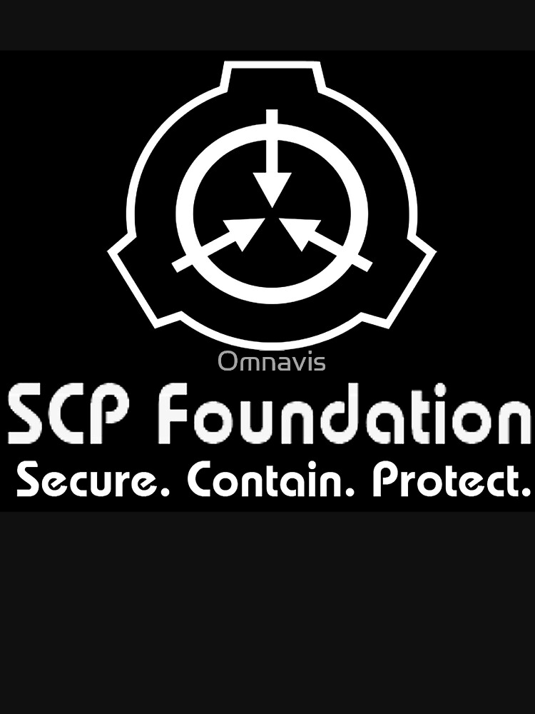"SCP Secure. Contain. Protect (Black)" Classic T-Shirt for Sale by ...