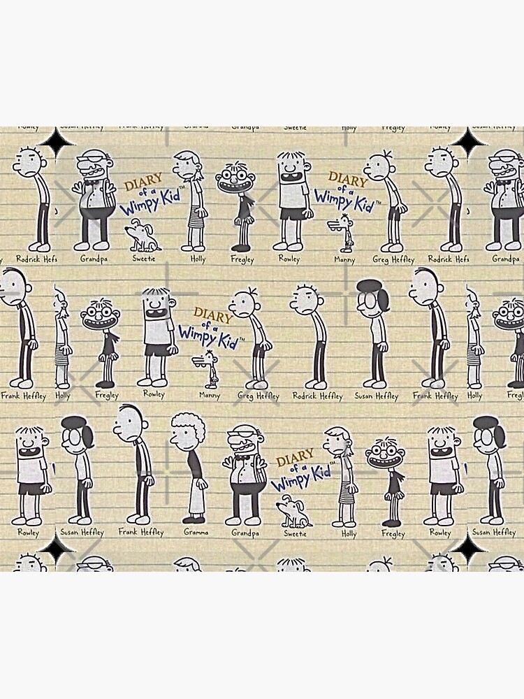 "Diary of a wimpy kid (cast)" Throw Blanket for Sale by kylierohm727 ...