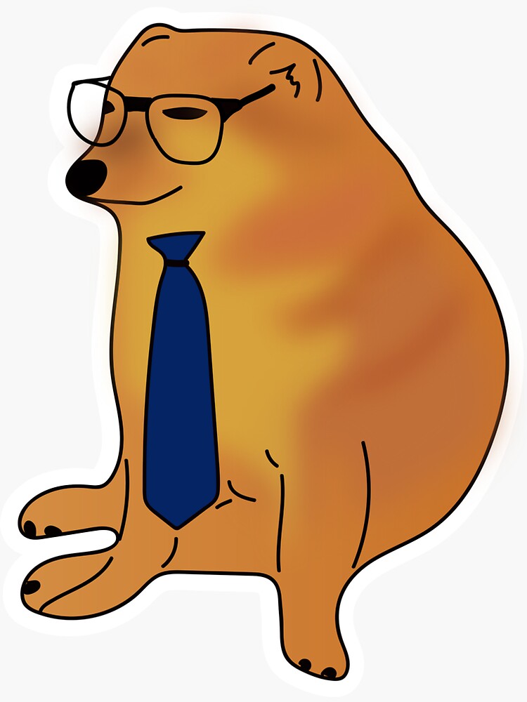 Pegatina con la obra «Chems Profesor » de Cocodesign19 | Redbubble