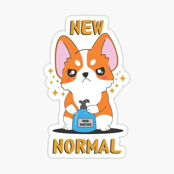 "New Normal" Sticker for Sale by awstore | Redbubble