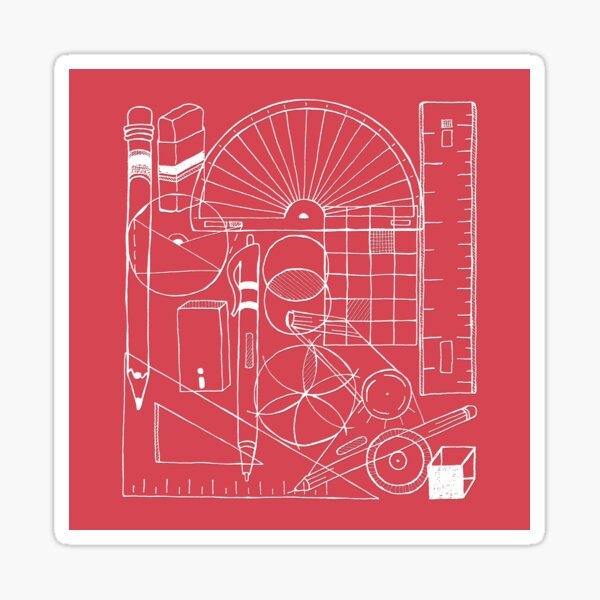"Math & Science Tools 1" Sticker by funmaths | Redbubble