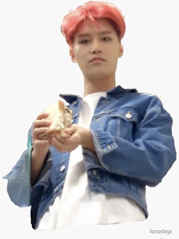 "Nct Taeil Sandwich Meme" Sticker by kpopdays | Redbubble
