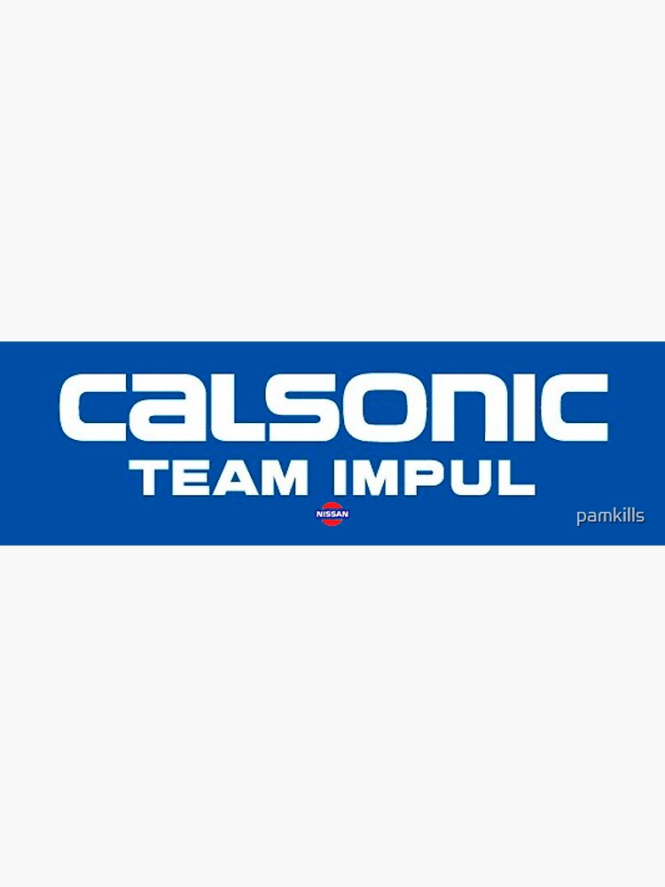 "Calsonic" Sticker by pamkills | Redbubble