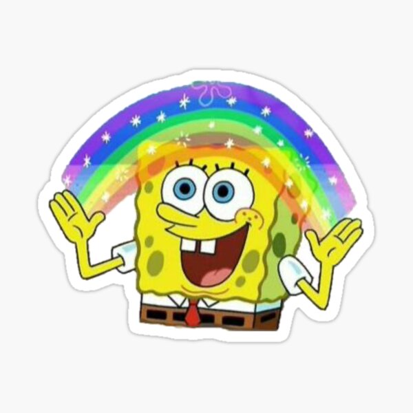 "Imagination " Sticker for Sale by adorbstickers | Redbubble