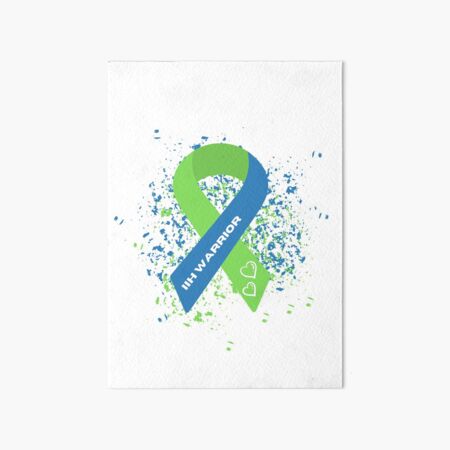 "IIH Awareness Ribbon" Art Board Print for Sale by 10Creates | Redbubble