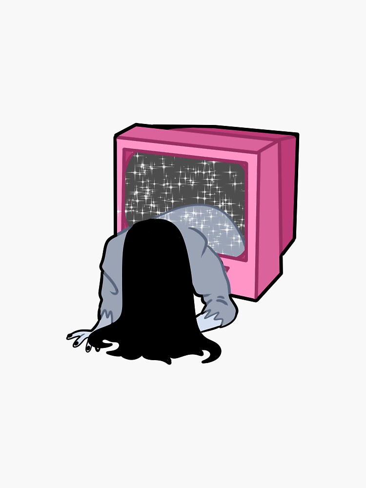 "Kawaii Sadako" Sticker for Sale by gremliiin | Redbubble