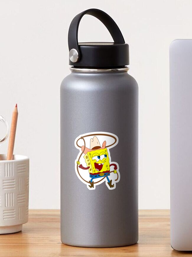 "Country Spongebob" Sticker for Sale by artworkbyrachel | Redbubble