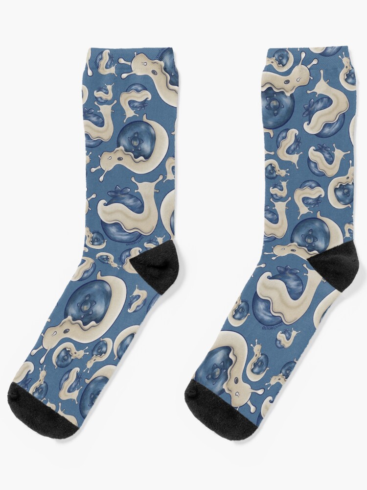"Blueberry Slug " Socks for Sale by Krystal Thomas | Redbubble