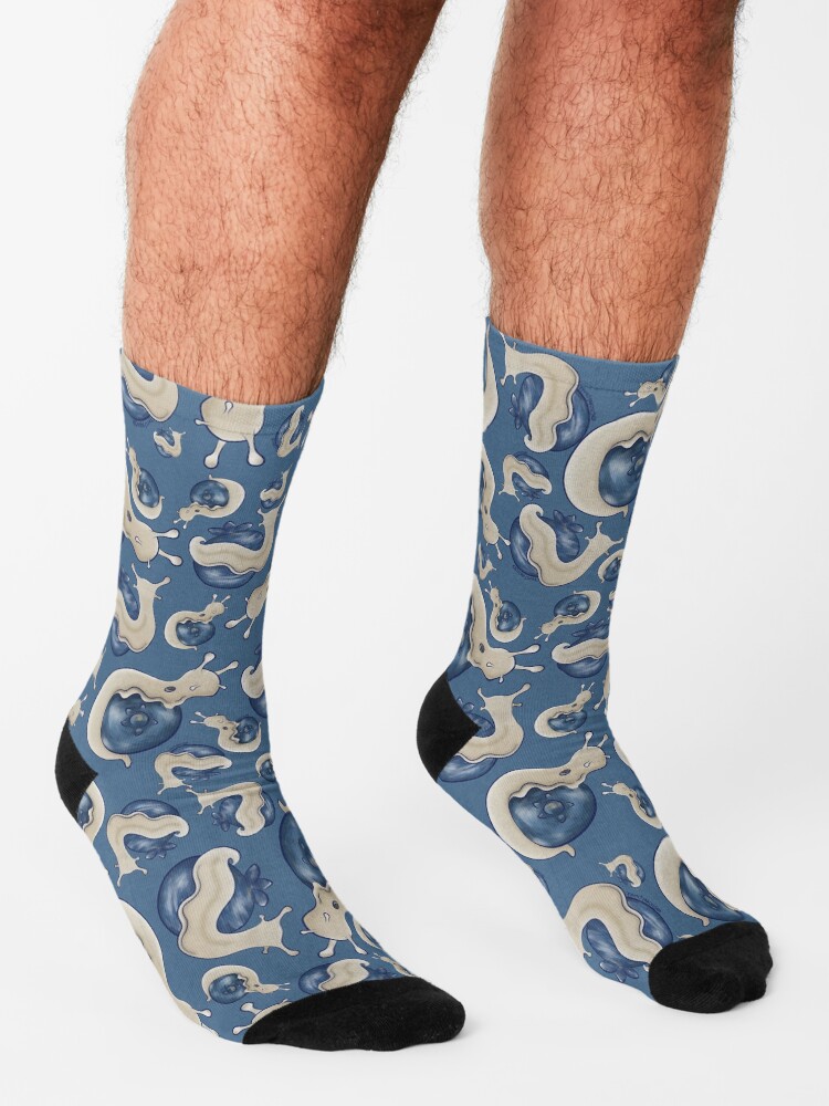 "Blueberry Slug " Socks for Sale by Krystal Thomas | Redbubble