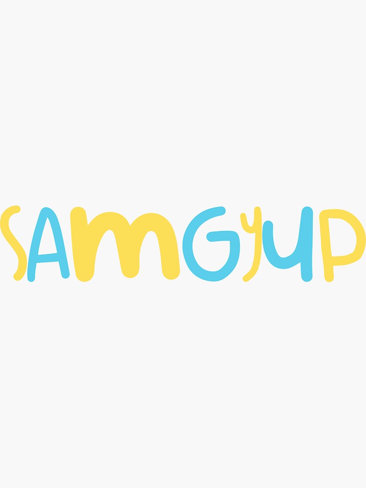 "Samgyeopsal: Samgyup" Sticker for Sale by arvicinosa | Redbubble
