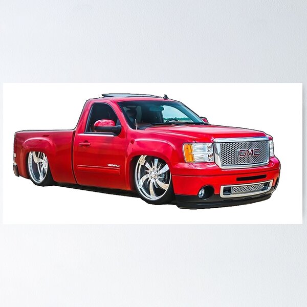 "GMC Denali - Billet Wheels" Poster for Sale by Teesigned | Redbubble