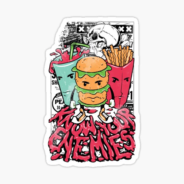 "Know Your Enemy" Sticker by evitzius | Redbubble