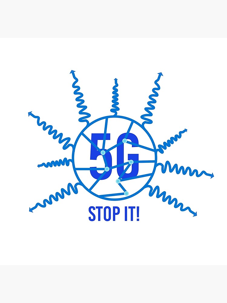 "5G mobile network - stop it!" Poster for Sale by lsvds | Redbubble