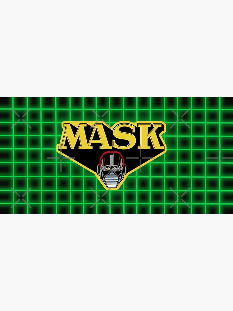"M.A.S.K." Sticker for Sale by BlankFuturez | Redbubble