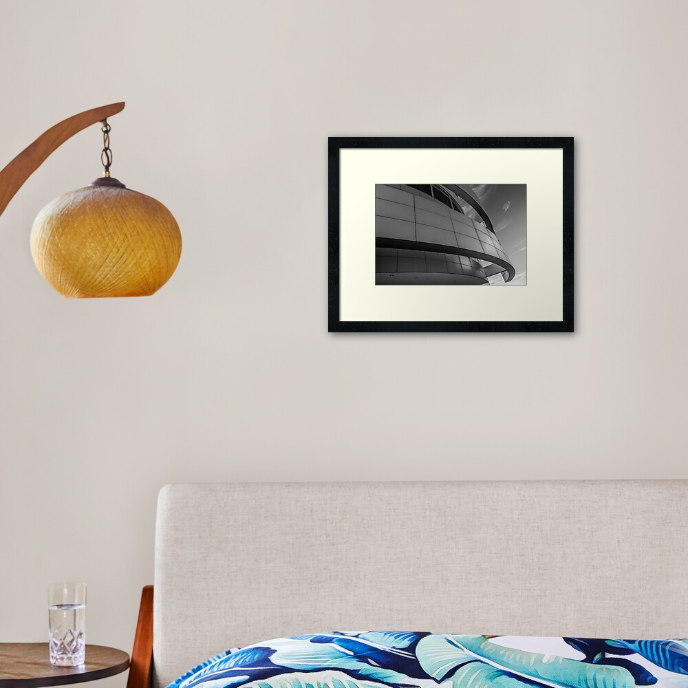 "Abstract number 12 Black and White" Framed Art Print for Sale by ...