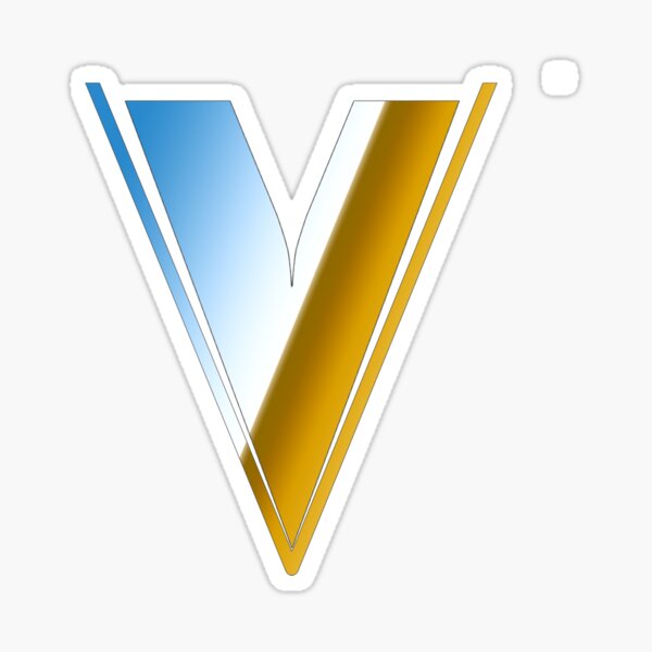 "Letter V" Sticker for Sale by mabhanzi | Redbubble