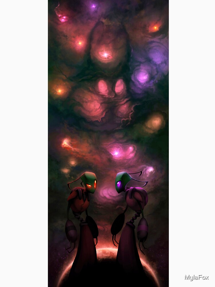 "Invader Zim Fan Art - Almighty Tallest Red & Purple" T-shirt for Sale ...