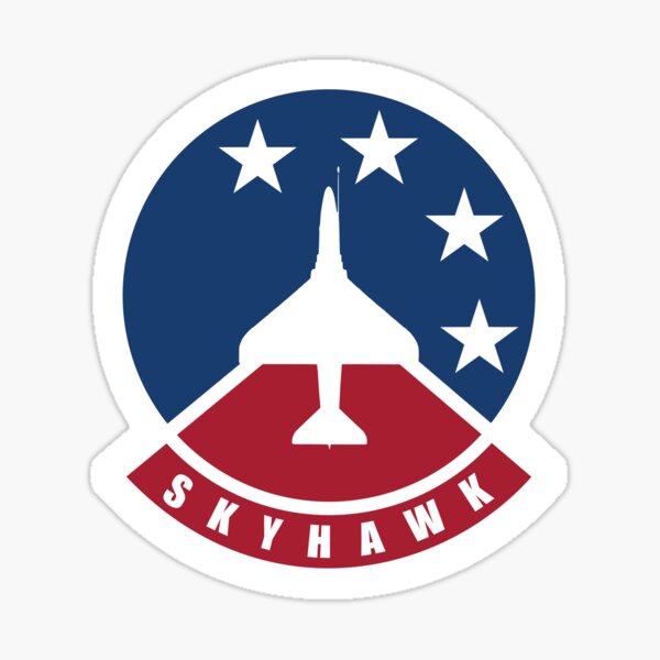 " A-4 Skyhawk Patch" Sticker by StrongVlad | Redbubble