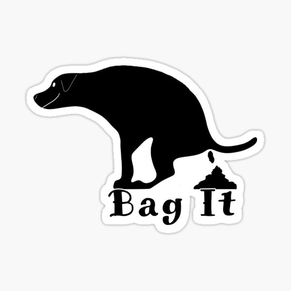 Dog Poop Stickers | Redbubble