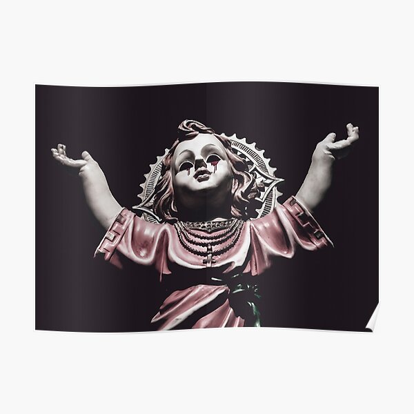 "Angel Crying Blood Dark Style Poster" Poster by DFLCreative | Redbubble