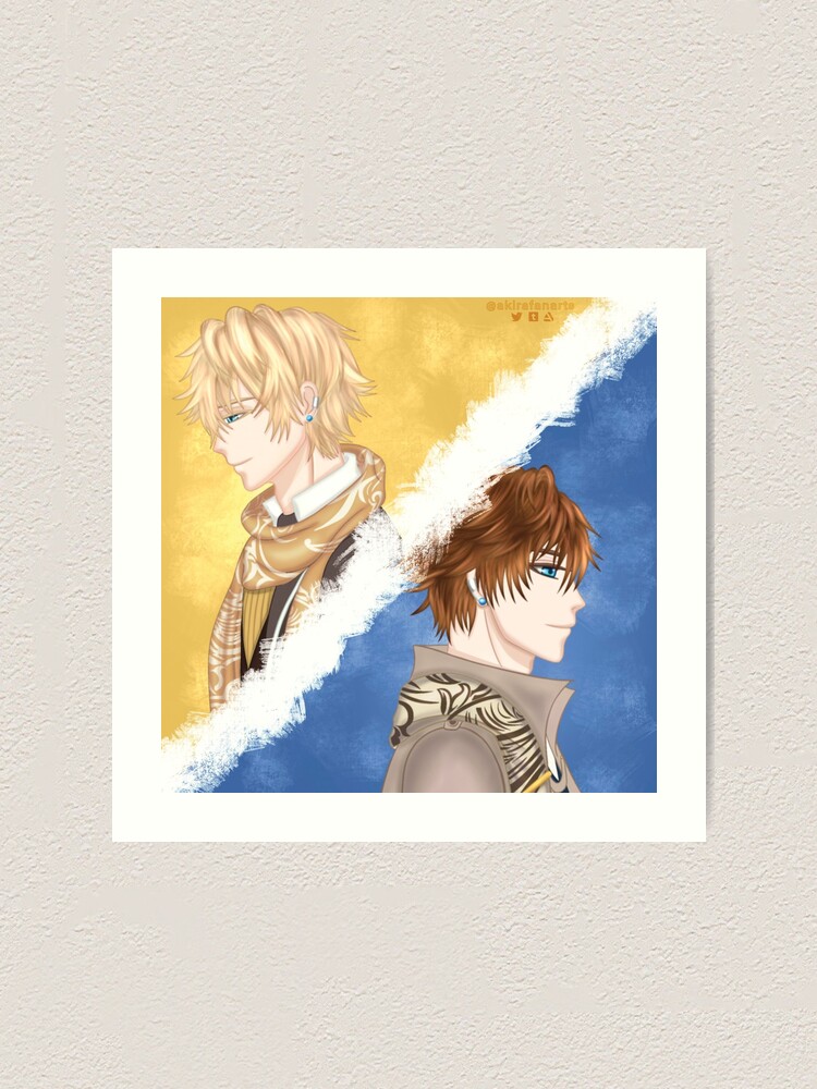 "Vincent and Theodorus Van Gogh - Ikemen Vampire" Art Print by ...