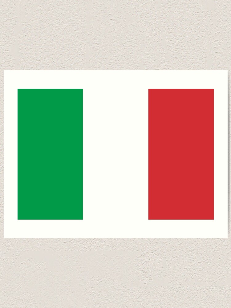 "Flag of Italy - Italian Flag" Art Print for Sale by Bruce Stanfield ...