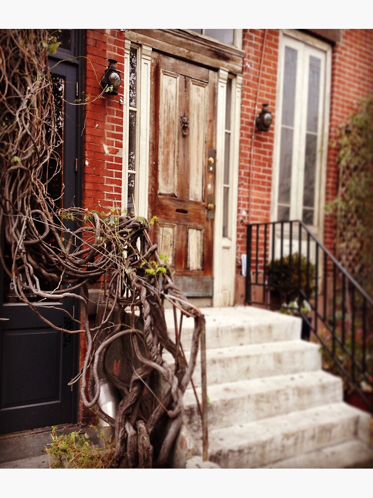 "NYC Front Stoop" Sticker for Sale by umeimages | Redbubble