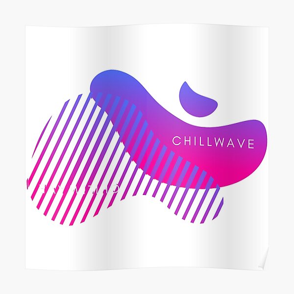 "Vaporwave Aesthetic CHILLWAVE design" Poster for Sale by bra-aap ...