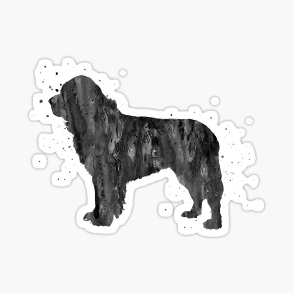 "Newfoundland" Sticker for Sale by Rosaliartbook | Redbubble