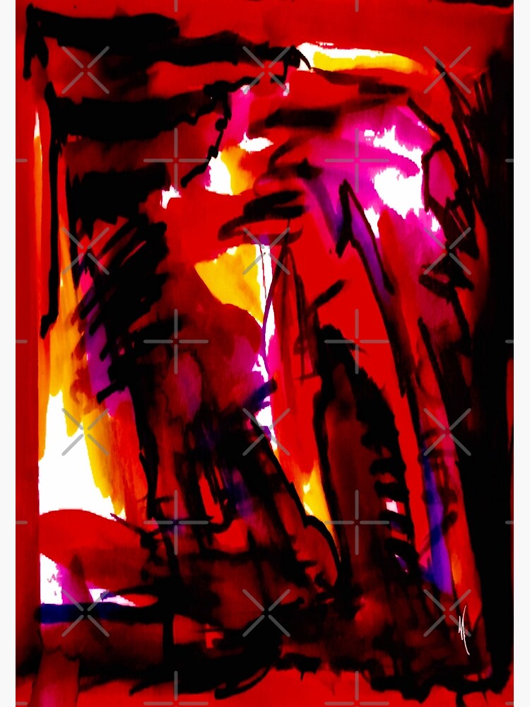 Anger Abstract Art