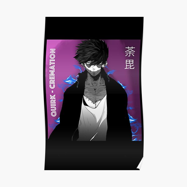 "My Hero Academia - Dabi" Poster for Sale by Caitlin-Designs | Redbubble