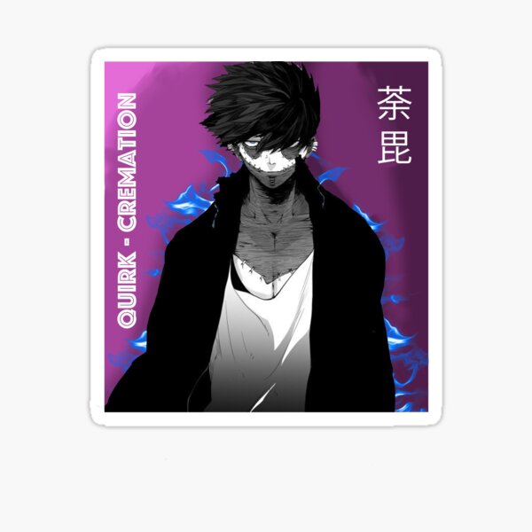 "My Hero Academia - Dabi" Sticker by Caitlin-Designs | Redbubble