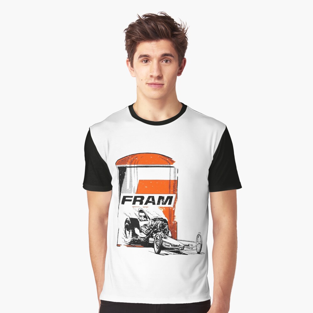 "Fram Racing" Sticker for Sale by Retrorockit | Redbubble